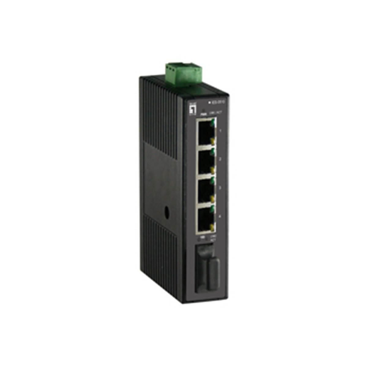 UNIFORMATIC - Switch industriel - 4 ports RJ45 10/100 Mbps + 1 port ...