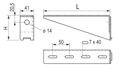 NIEDAX - Console ktam 200, sz, supportage moyen Réf. 701987 | CDL-ELEC