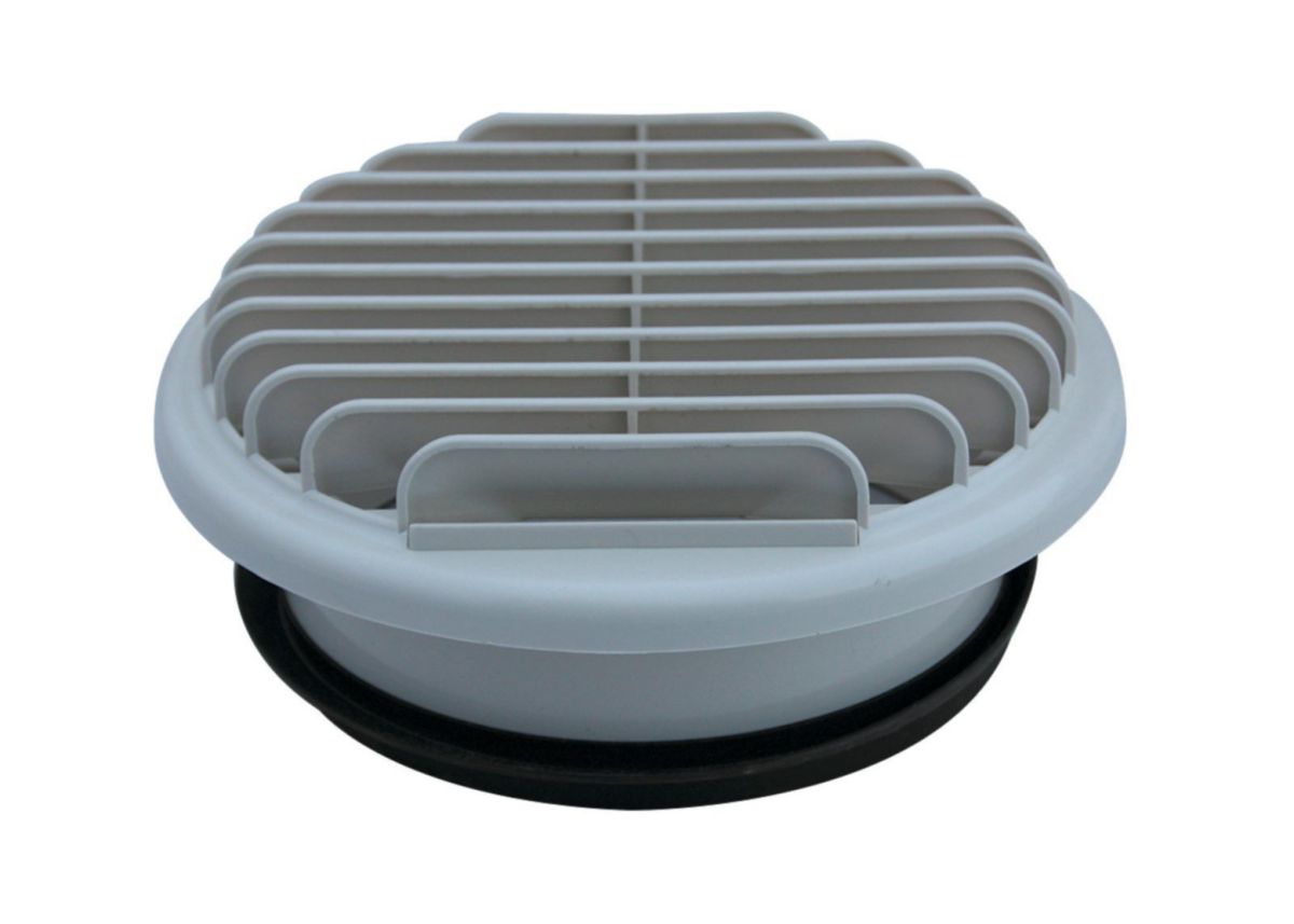 ATLANTIC ELECTRIQUE - Entrée/sortie air murale pvc diamètre 125 mm Réf ...