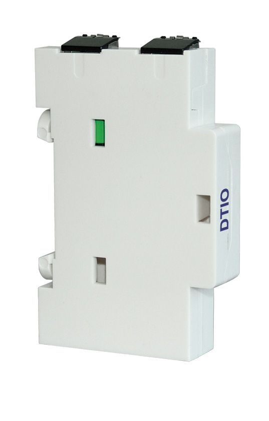 CAHORS - DTIO Rail DIN equipé de 2 transitions sc/apc avec capot de ...