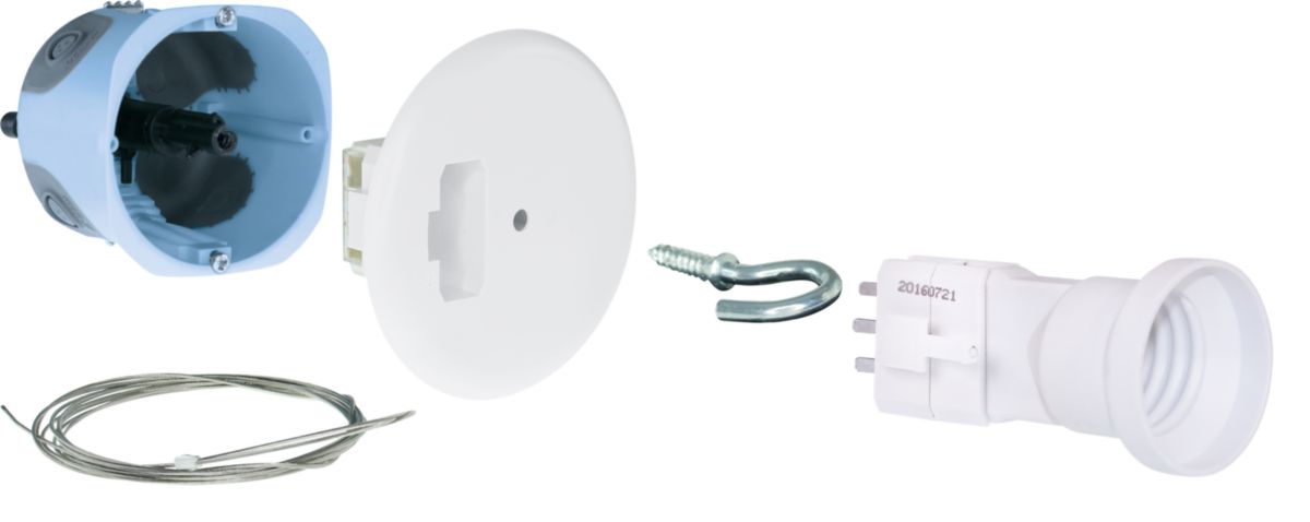 EUR'OHM - Kit DCL Douille E27 Air'Métic : 1 Boîtier point de centre DCL ...