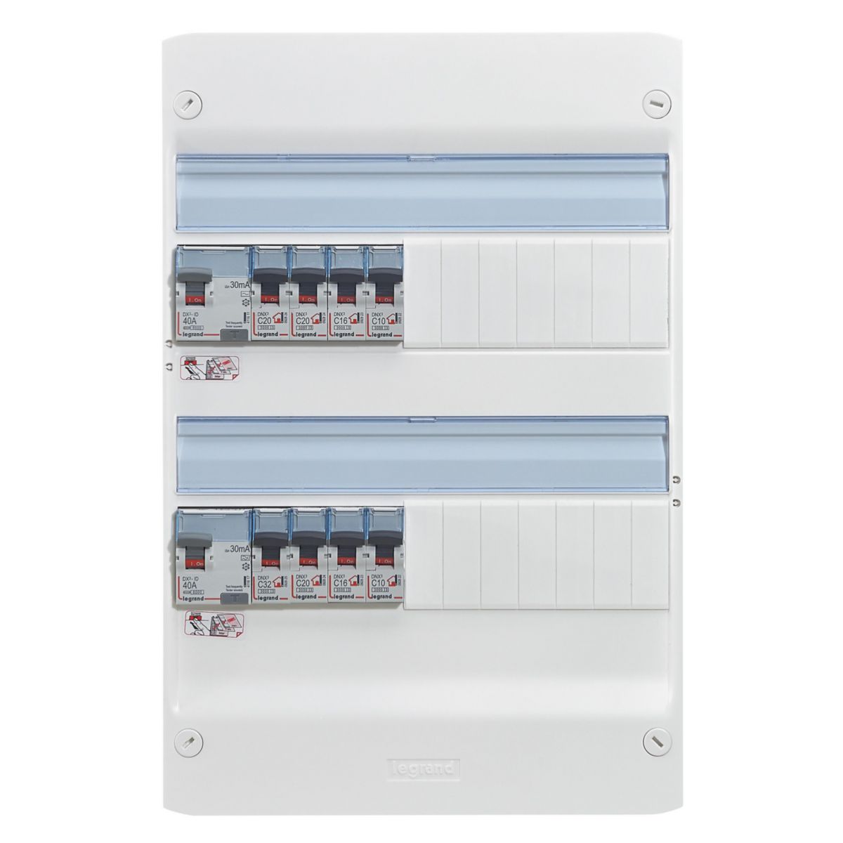 LEGRAND - Tableau électrique équipé et précâblé - spécial pour logement ...