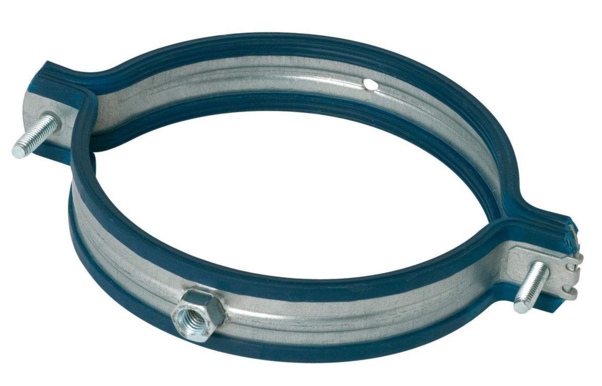 ALDES - Collier en acier galvanisé isolé - diamètre 160 mm - Livré avec ...