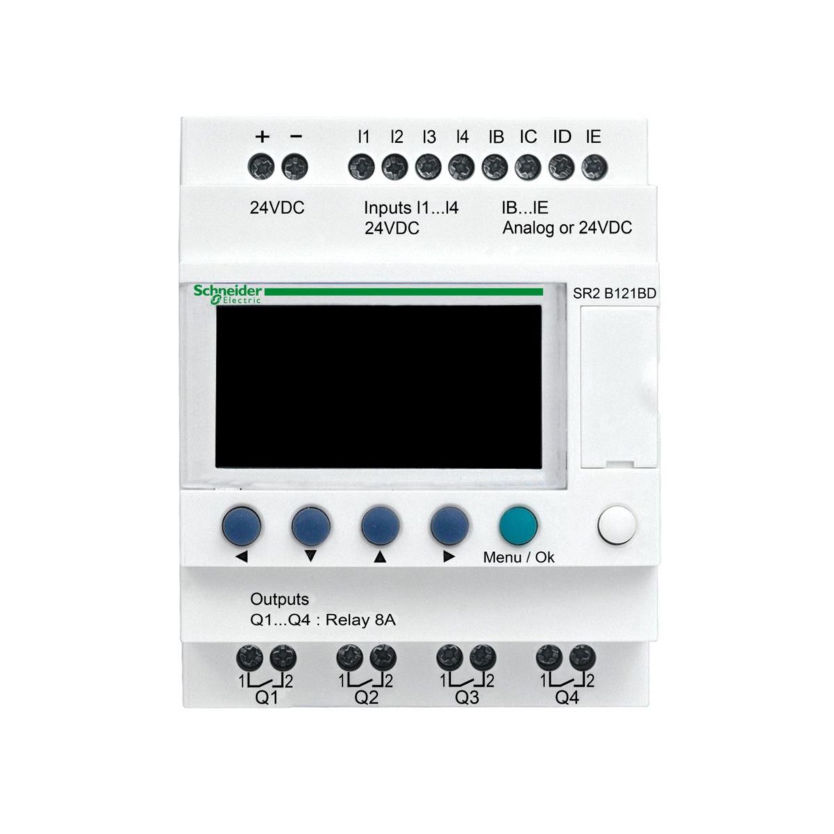 SCHNEIDER ELECTRIC - Module logique 12e-s 24 vdc sr2b121bd | CDL-ELEC