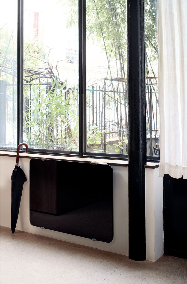 INTUIS - Radiateur rayonnant CAMPAVER ULTIME étroit vertical 1100W ...