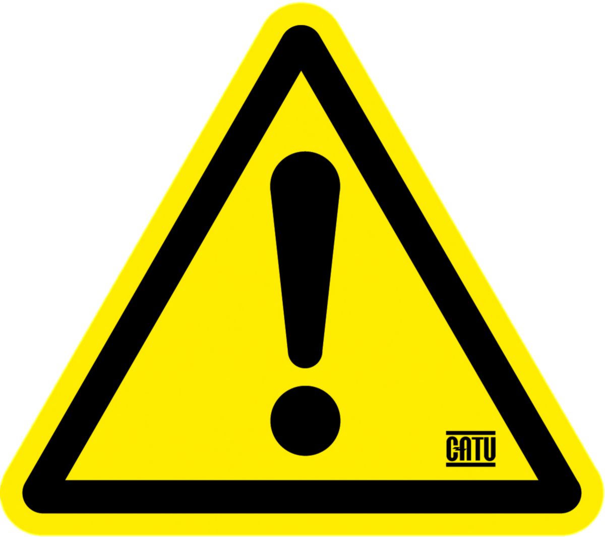 CATU - Etiquettes adhésives ''danger'' - triangle côté 50 mm - boite de ...
