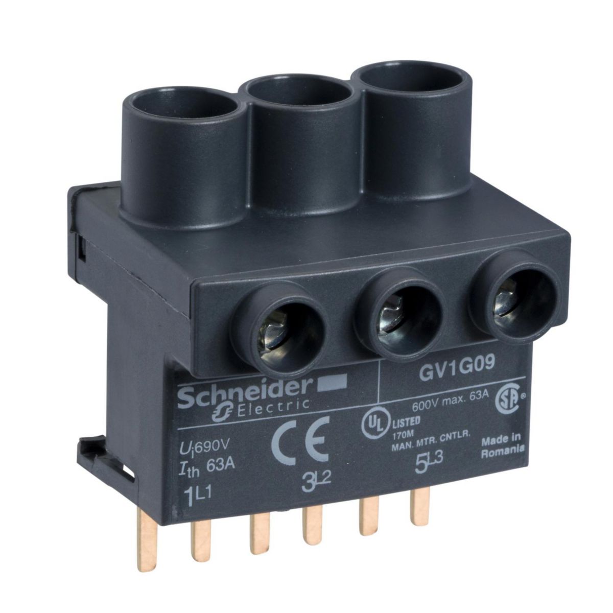 SCHNEIDER ELECTRIC - Bornier gv1g09 | CDL ELEC