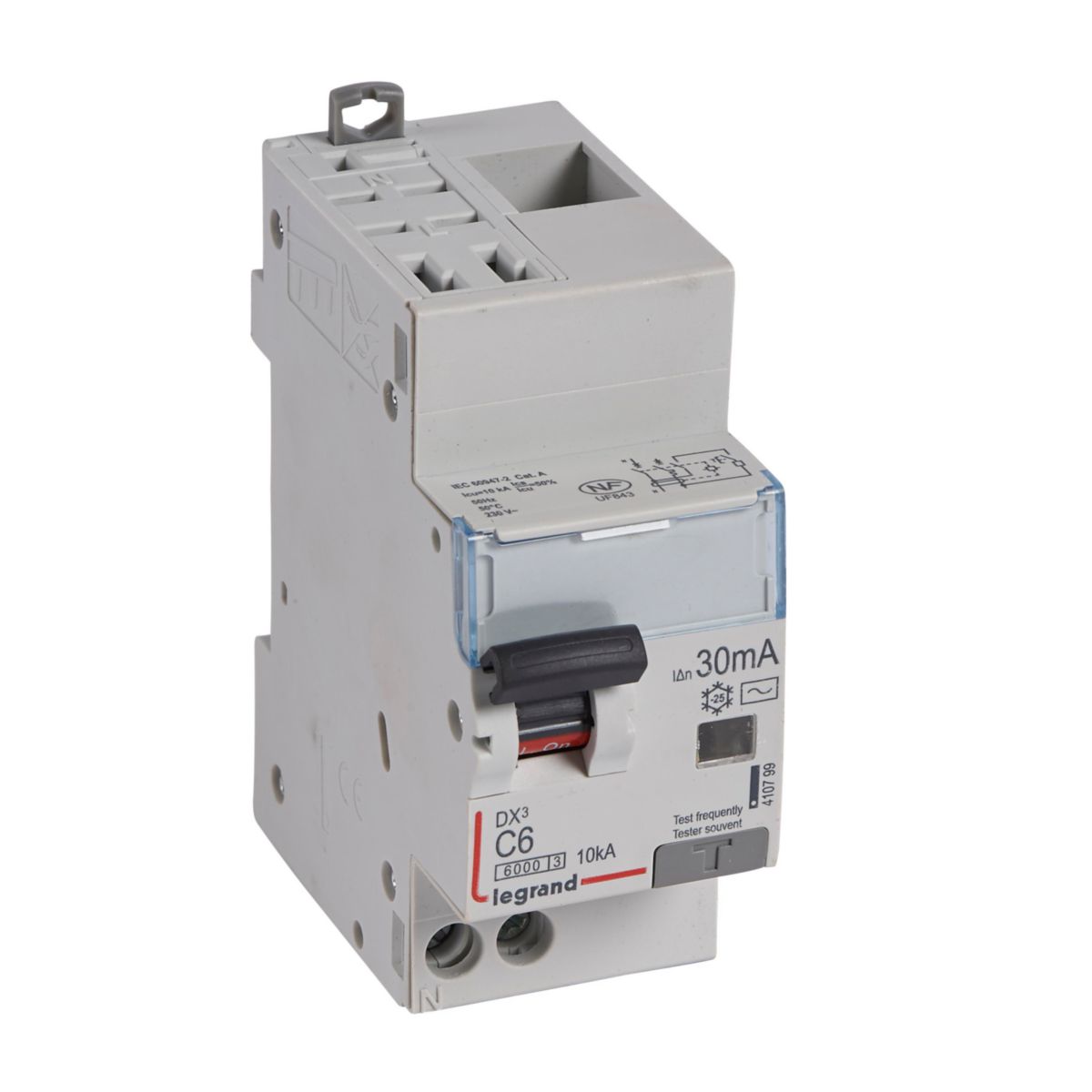 LEGRAND - Dx3 1p+ng c6 6k ac 30ma au lg410799 | CDL ELEC