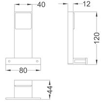 ALTERNA - Spot LED Carré + Alterna Design | CDL ELEC